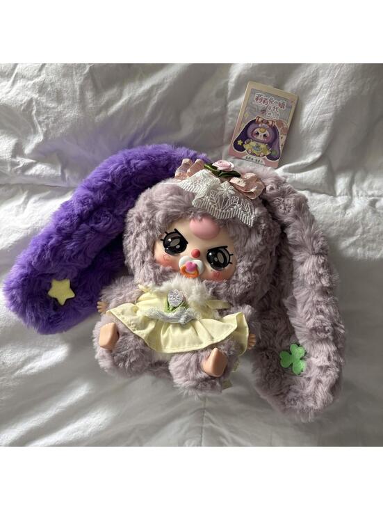 Toys | Purple Bunny Plush Keychain | Poshmark